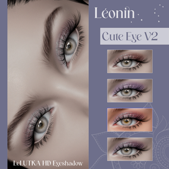 Second Life Marketplace - LEONIN - Cute Eye V2 [LeLUTKA HD] - DEMO